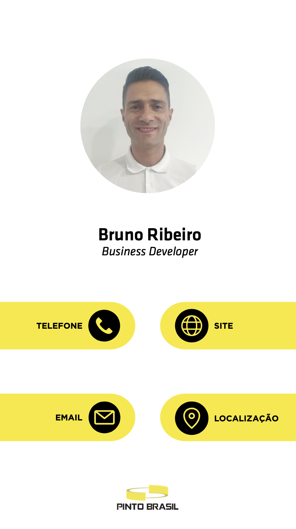 Cartão de Visita – Bruno Ribeiro – PIBRA